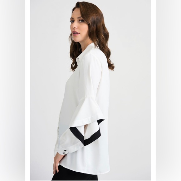 Joseph Ribkoff | Tops | Joseph Ribkoff White Shirt | Poshmark